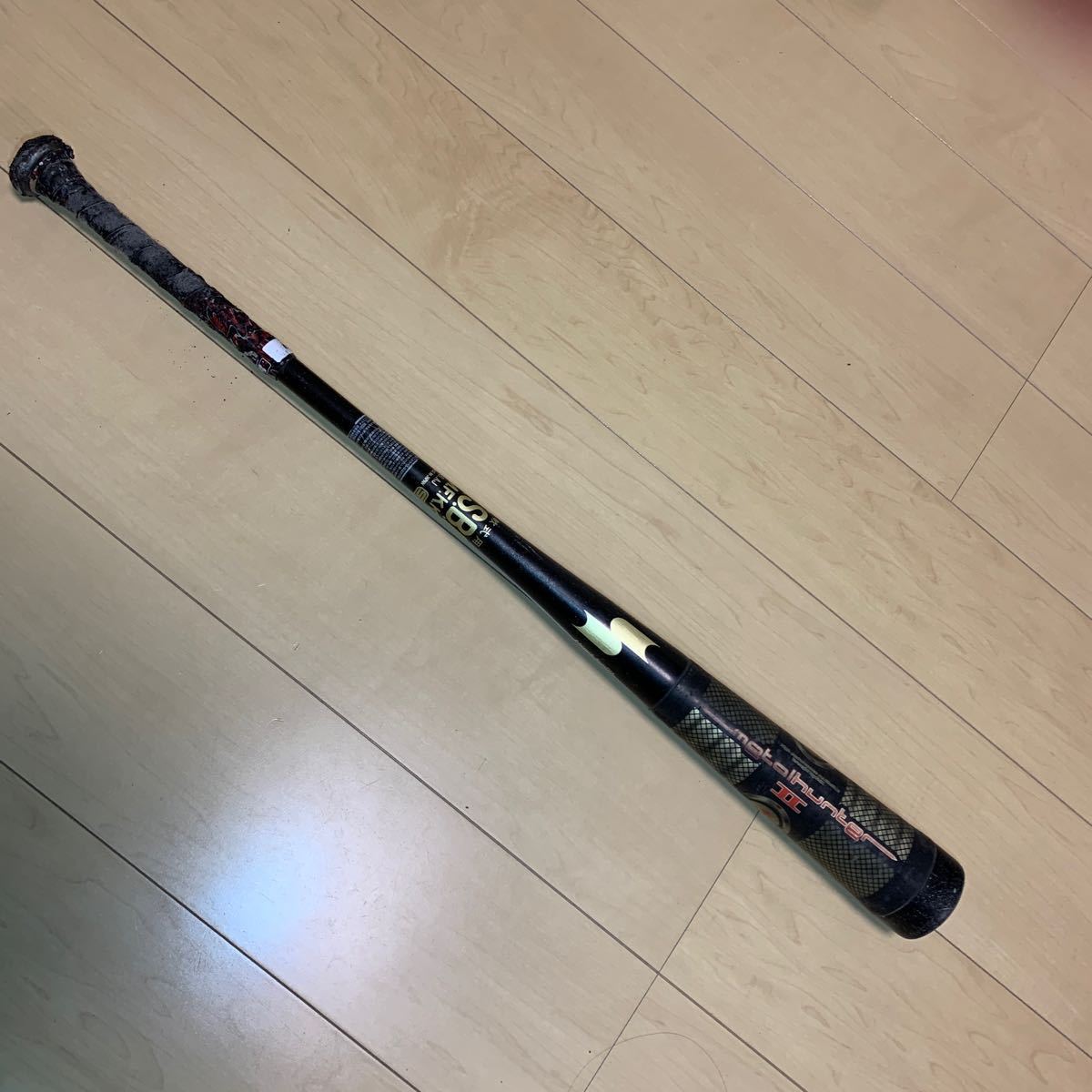Yahoo!オークション - SSK メタルハンター2 ブラック 84センチ 軟式バ...