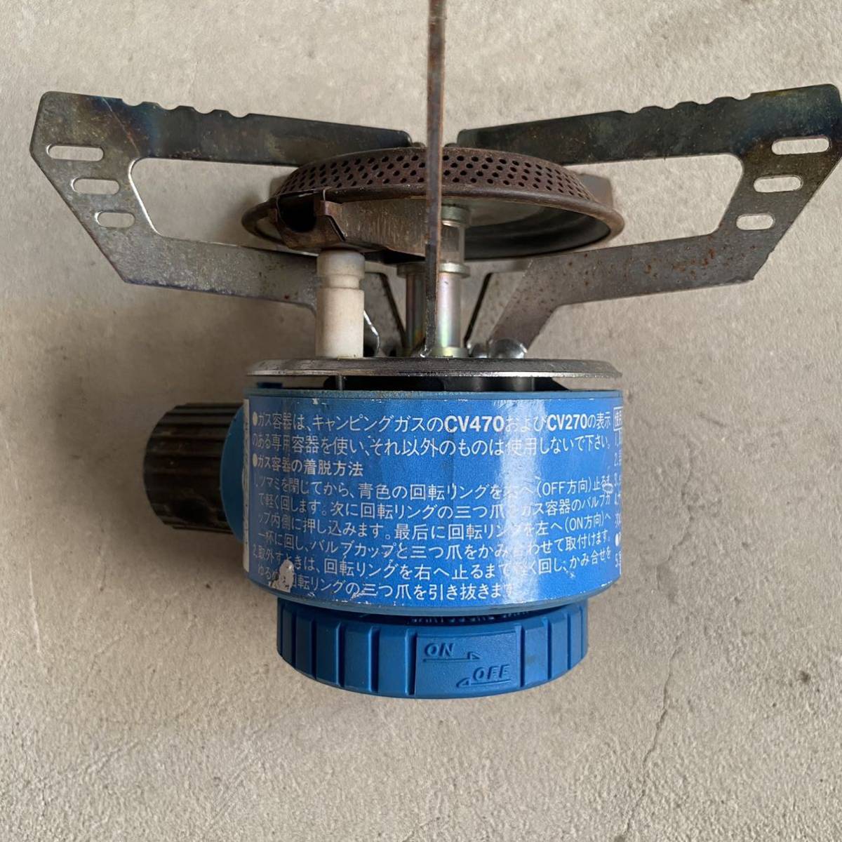 Yahoo!オークション - FZ【4935】 CAMPING gaz BLEUET 470HPZ バーナー...