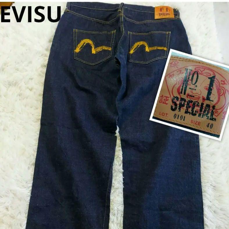 Yahoo!オークション - EVISU インディゴジーンズ No.1 special スペシ...