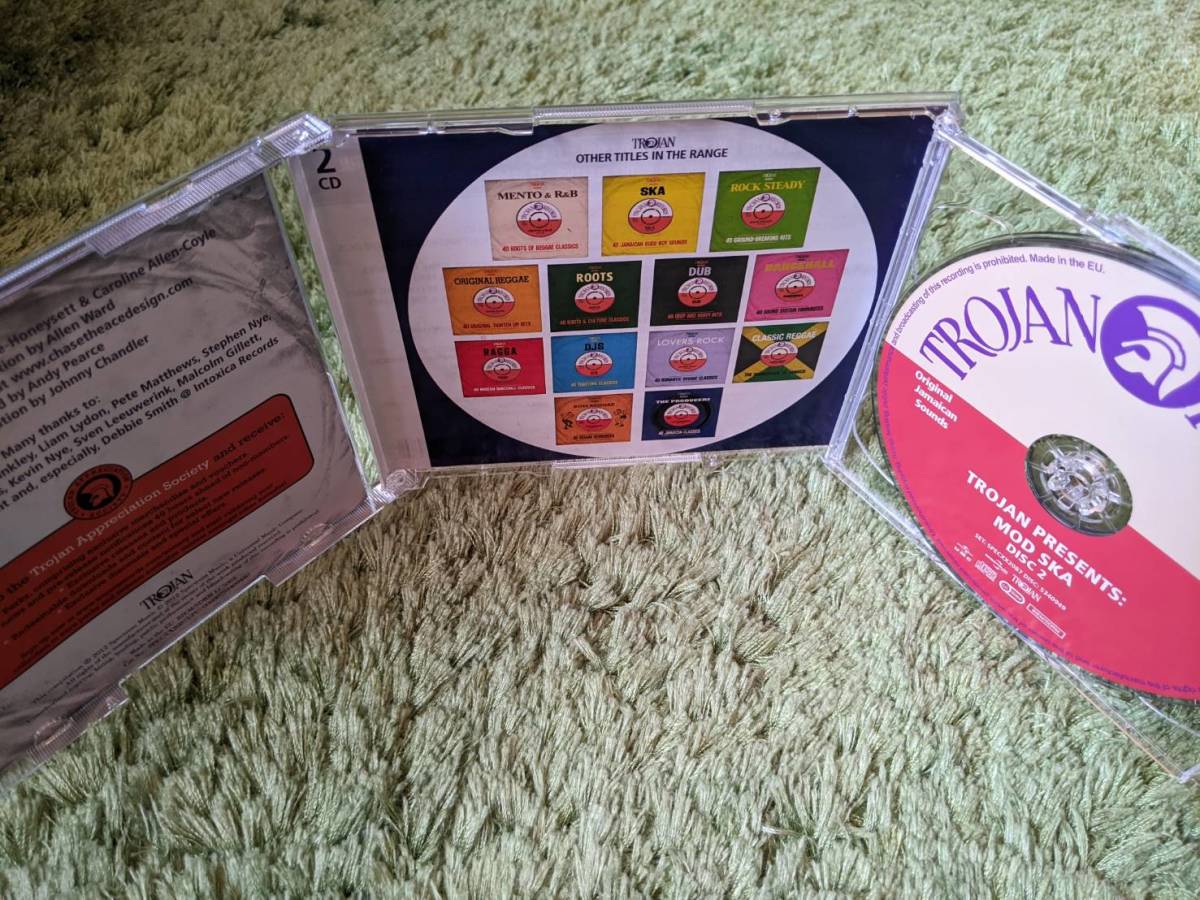 Yahoo!オークション - VA/TROJAN PRESENTS - MOD SKA 2CD Trojan Recor...