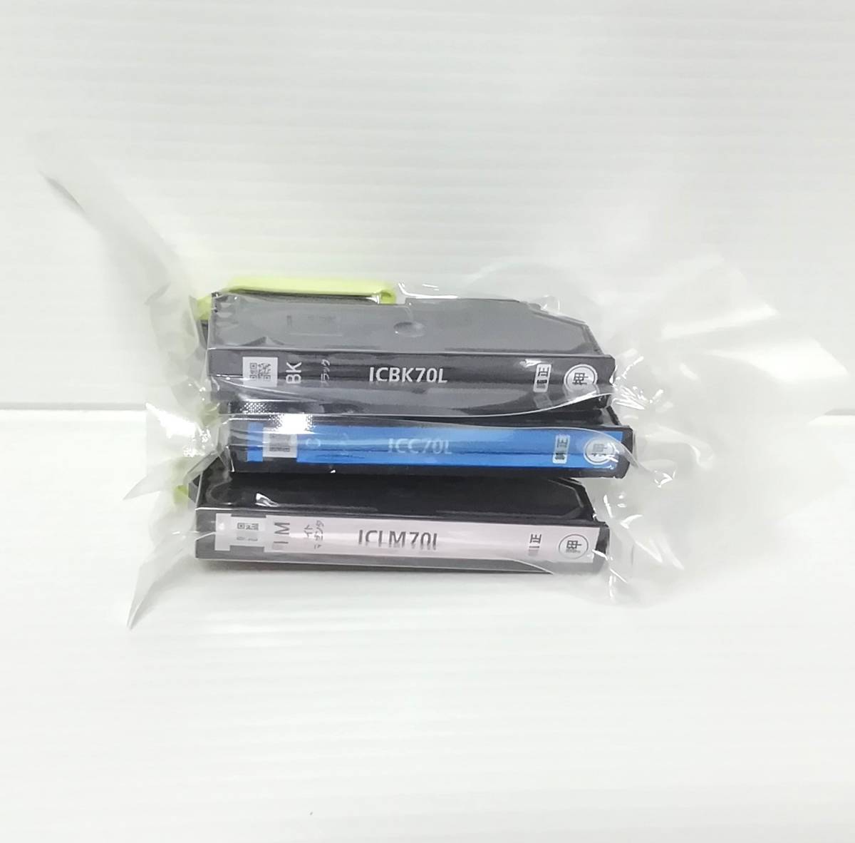 Yahoo!オークション - エプソン純正【ICBK70L・LM70L・C70L】3色セッ...