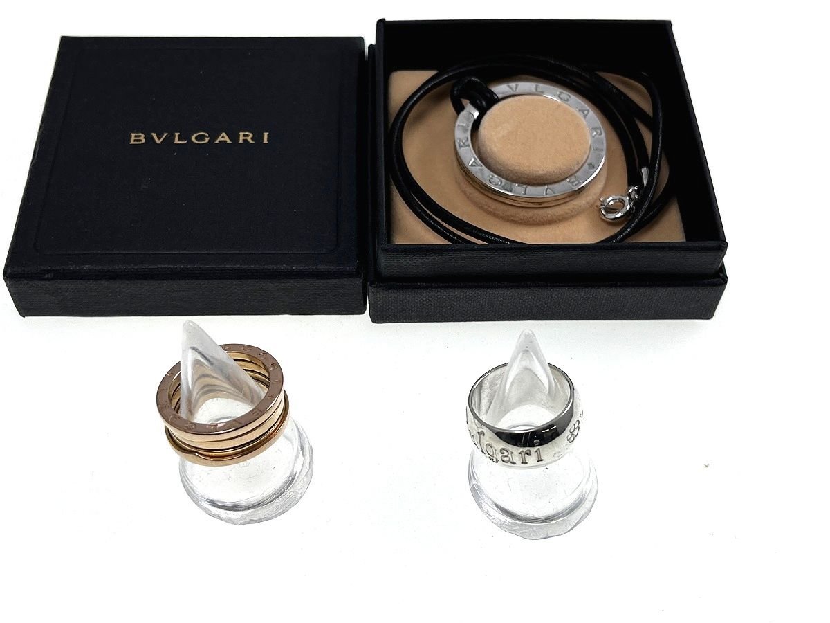 Yahoo!オークション - BVLGARI ブルガリ 750 B-zero1 リング・925 チョ...