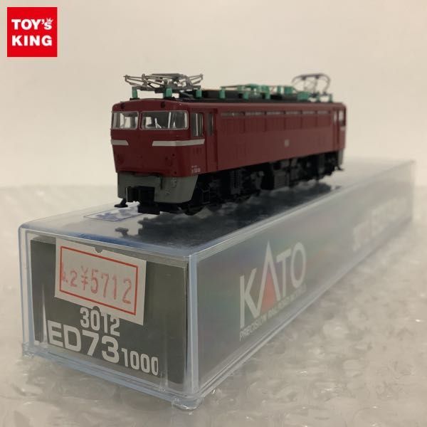 Yahoo!オークション - 1円〜 動作確認済 KATO Nゲージ 3012 ED73 1000