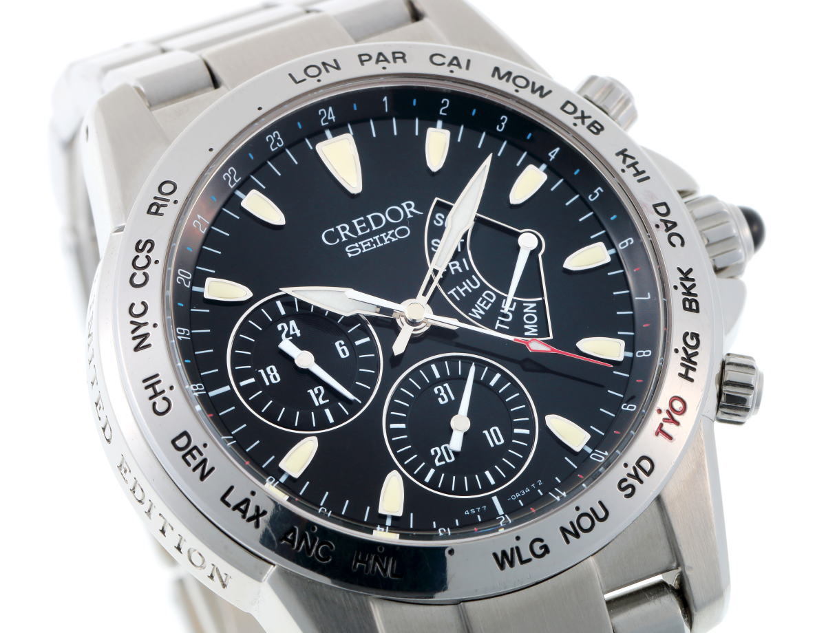 SEIKO セイコークレドールフェニックスワールドタイム SEIKO セイコークレドールフェニックスワールドタイム