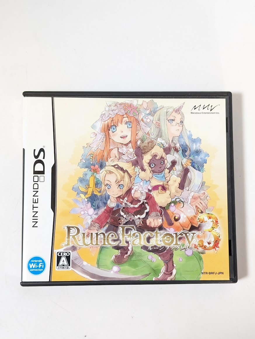 Yahoo!オークション - 193 Rune Factory ルーン ファクトリー 3 ニンテ...