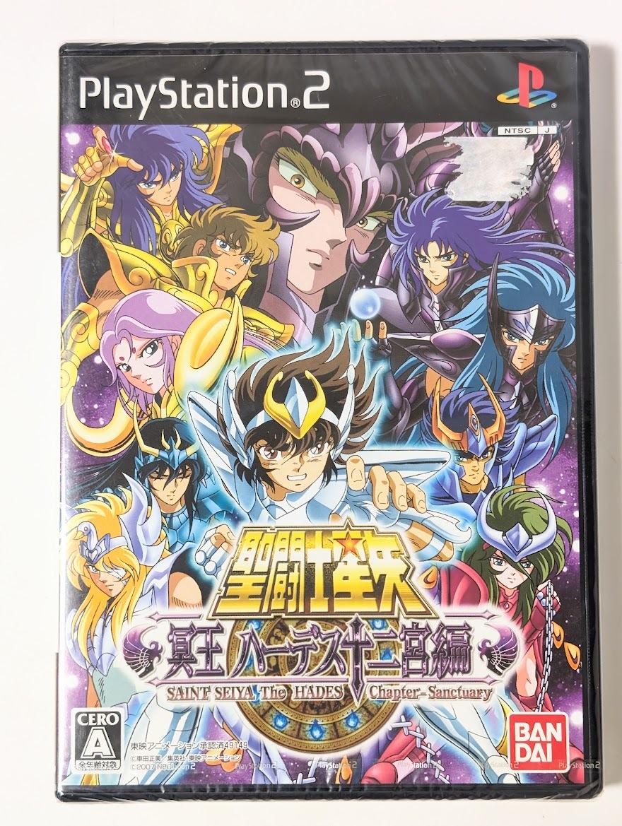 日本代購代標第一品牌【樂淘letao】－135 聖闘士星矢 冥王ハーデス十二宮編 セイントセイヤ プレイステーション2 PSソフト ソニー 未開封