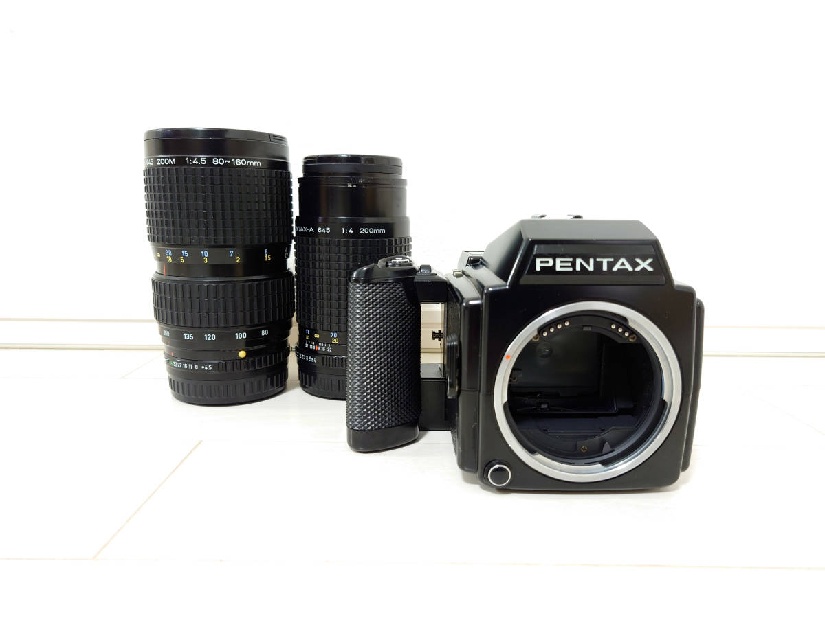Pentax 645 + SMC Pentax-A 80-160mm f/4.5 200mm f/4 ペンタックス カメラ レンズ(ペンタックス)｜売買されたオークション情報、yahooの商品 ...