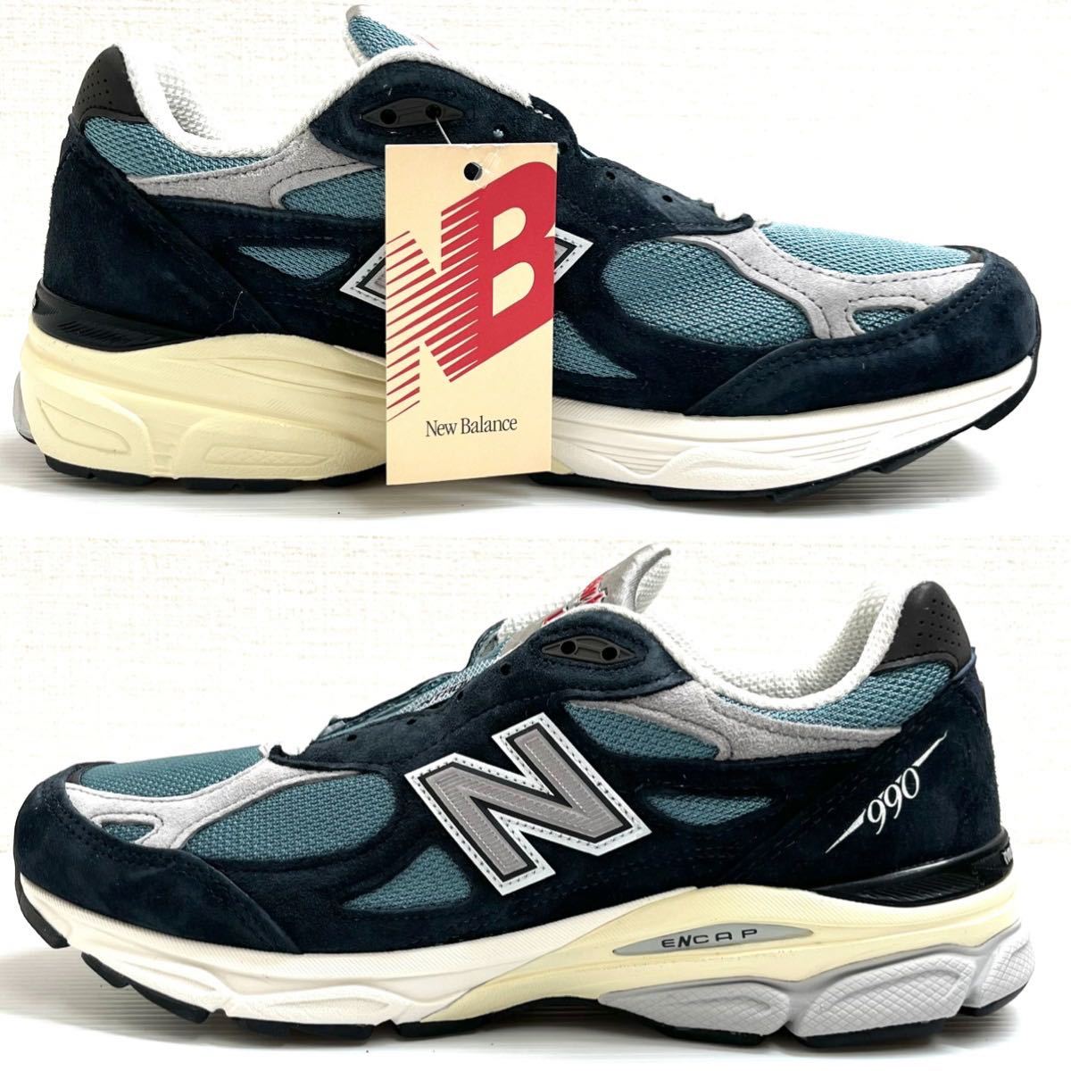 Yahoo!オークション - 未使用 New Balance ニューバランス M990 TE3 ス...