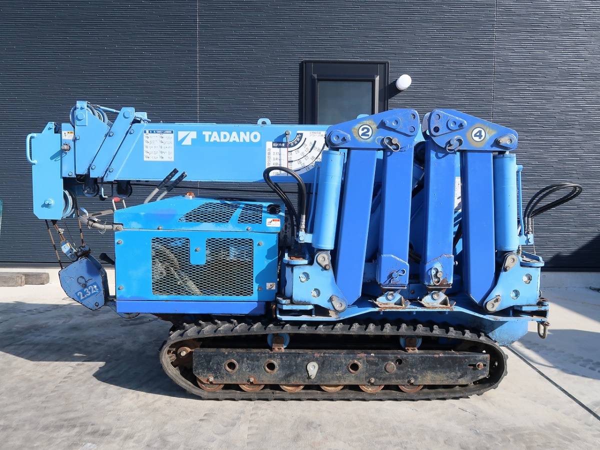 配送費無料 タダノ TM-ZF235MUC 5段 カニクレーン ラジコン付き 2.3t吊り 最大揚高7m 重量1 600㎏ ユニクレーン TM-23Z-1-099(建設機械、重機)｜売買された ...