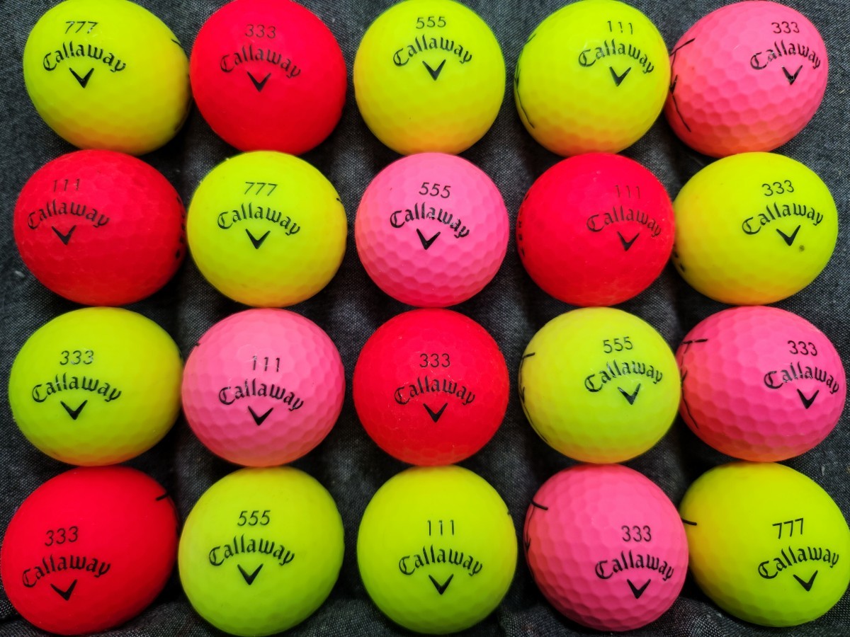 ロストボール Callawayキャロウェイ ERC マットカラー イエロー&レッド&ピンク 20個(20個～)｜売買されたオークション情報、yahooの商品情報をアーカイブ公開 ...