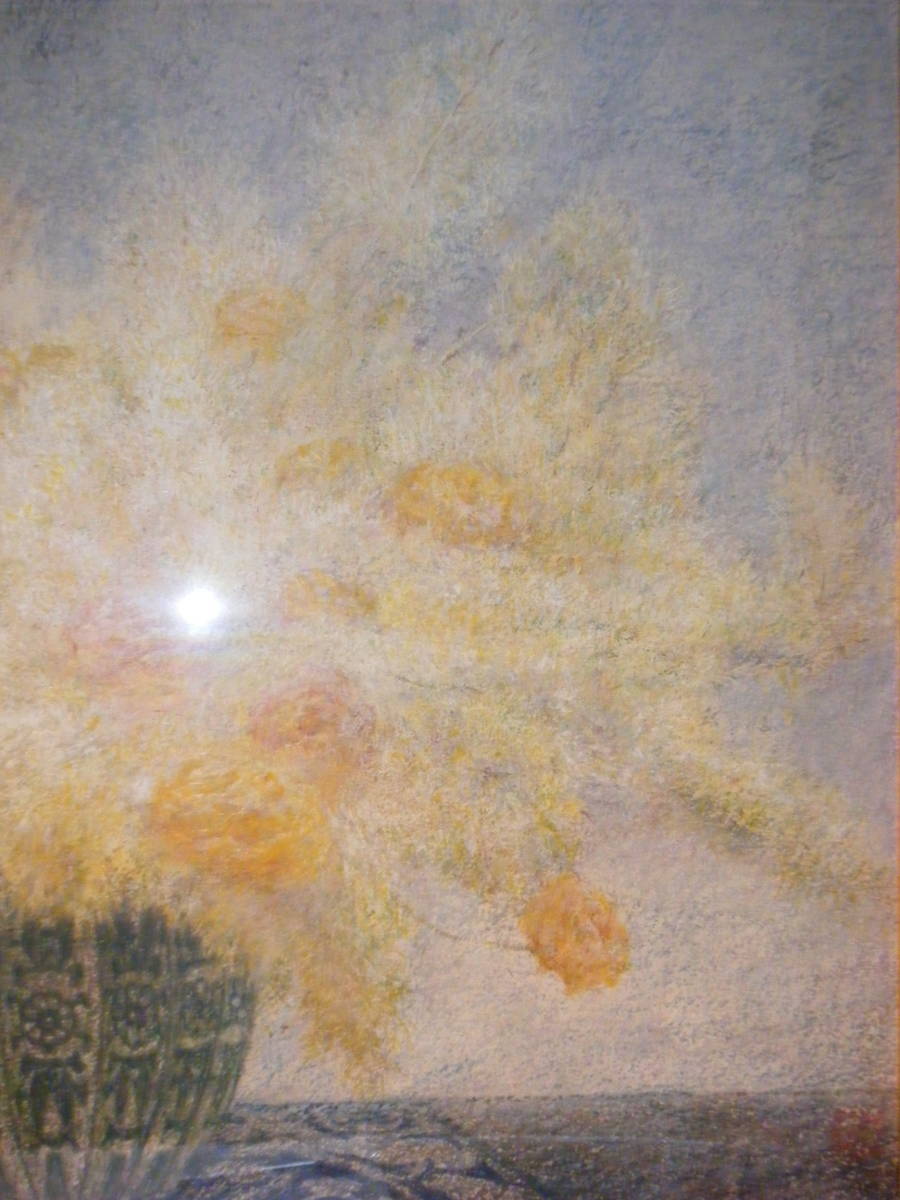 Yahoo!オークション - 絵画 作者不詳 印章有 油彩 花 逸品 P66