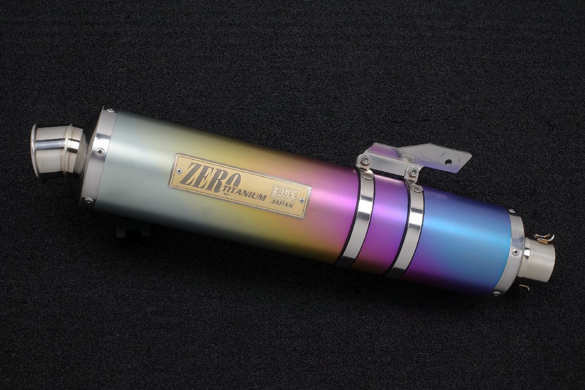 モリワキ ZERO チタン マフラー サイレンサー 60.5 汎用にも ZRX DAEG ゼファー XJR GPZ ニンジャ CB SF 750 900 1000 1100 1200 1300 ...