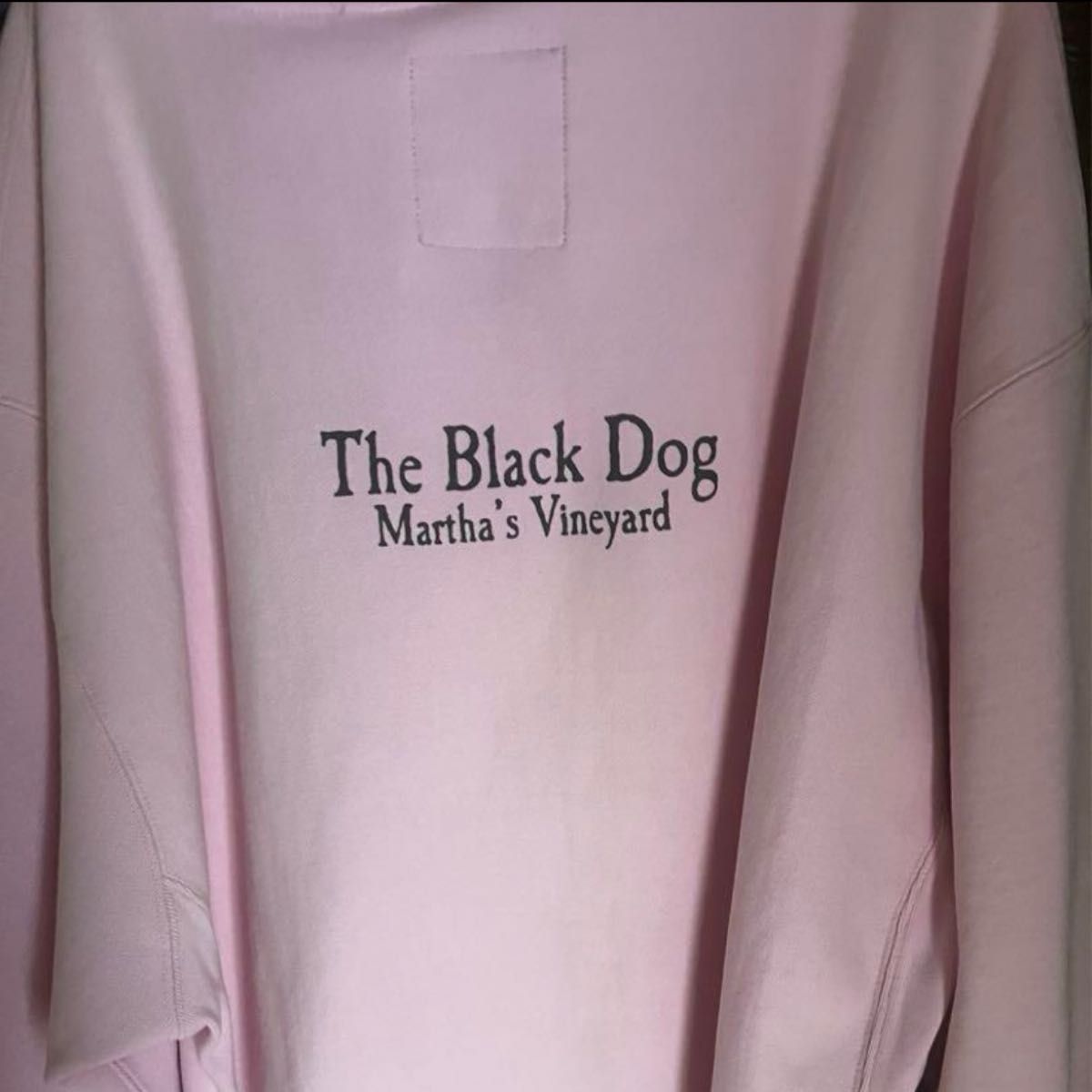 高橋海斗 aiko着用 The Black Dog パーカー ピンク xl相当 高橋海斗 aiko着用 The Black Dog パーカー ピンク xl相当