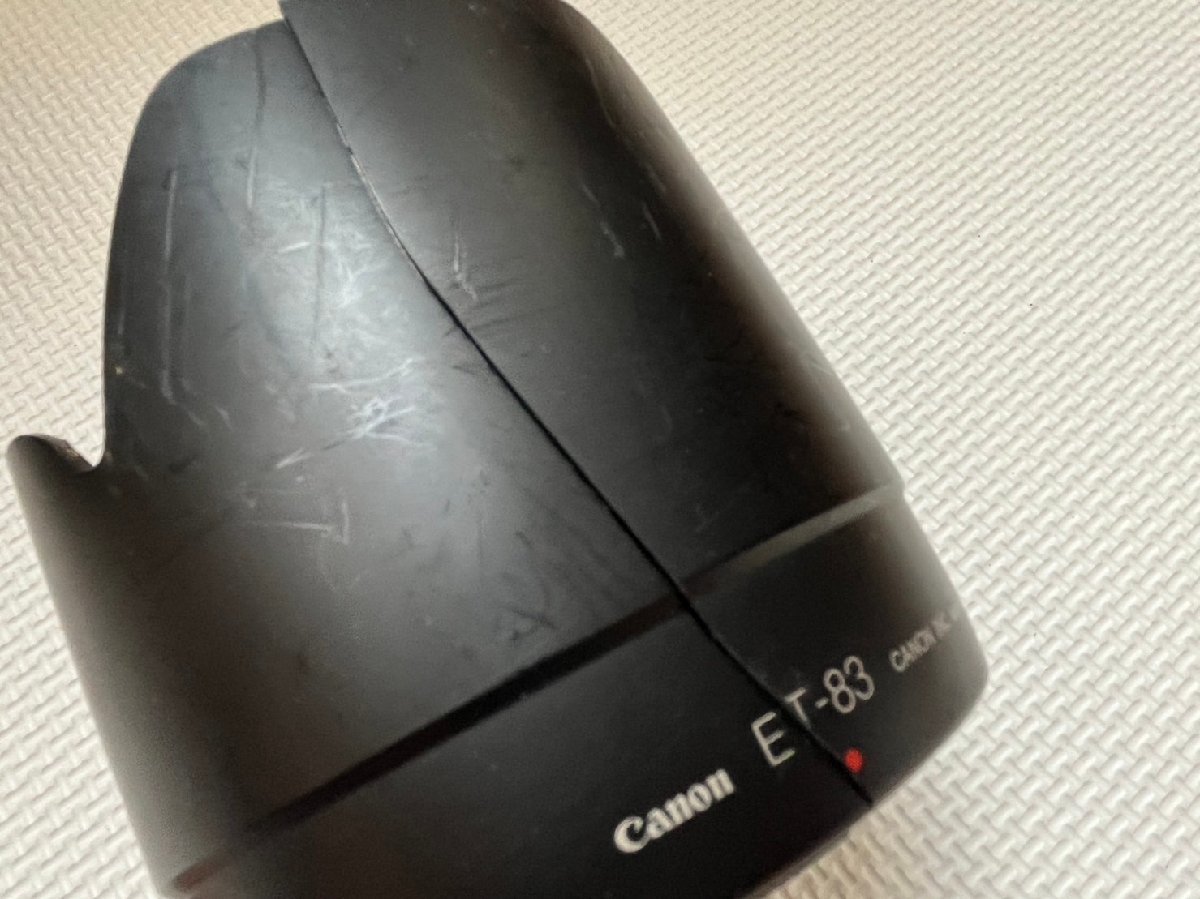 Yahoo!オークション - Canon キャノン ET-83C ET-83 ET-74 レンズフー...