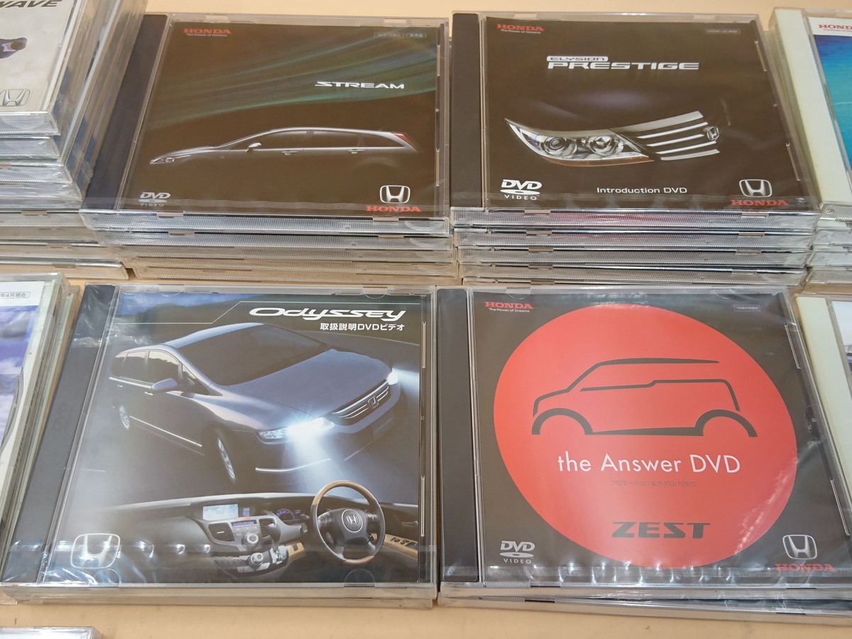 Yahoo!オークション - Y12-468 長期保管 未開封品 非売品 HONDA DVD ケ...
