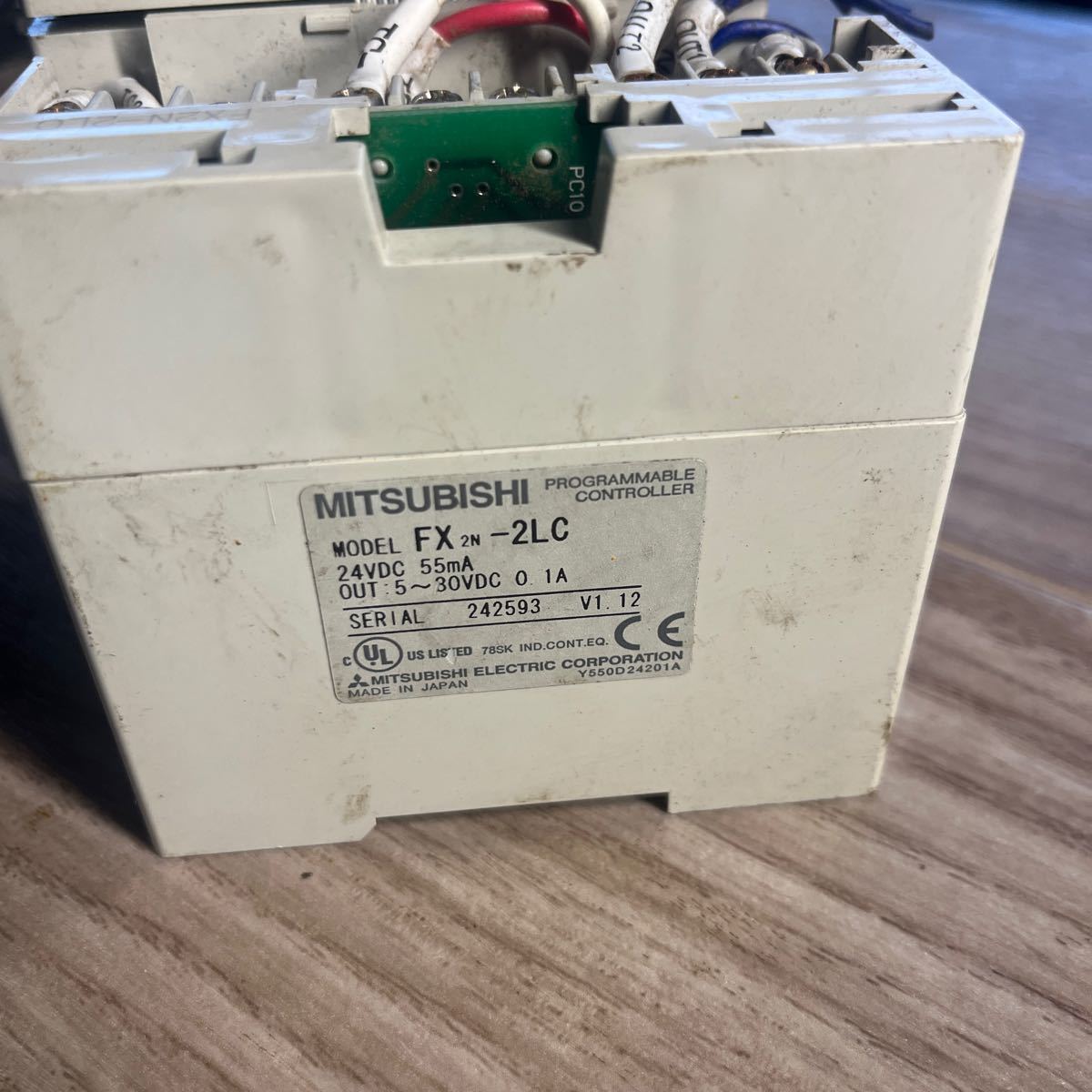 Yahoo!オークション - C7 三菱 MITSUBISHI MELSEC FX2N-48MT FX2N-2DA ...