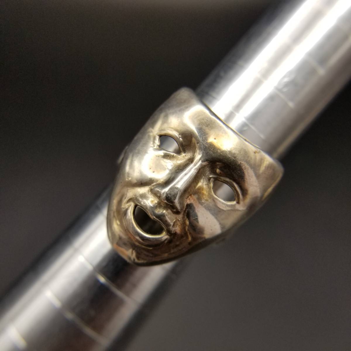 Yahoo!オークション - マスク 仮面モチーフ 立体アート 925 シルバー ...