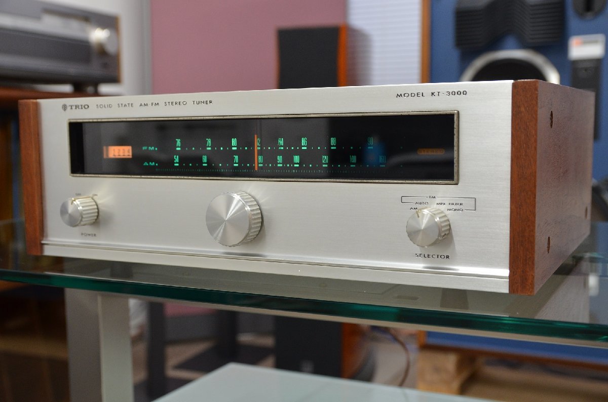 Yahoo!オークション - TRIO トリオ KT-3000 ソリッドステートFM/AMチュ...