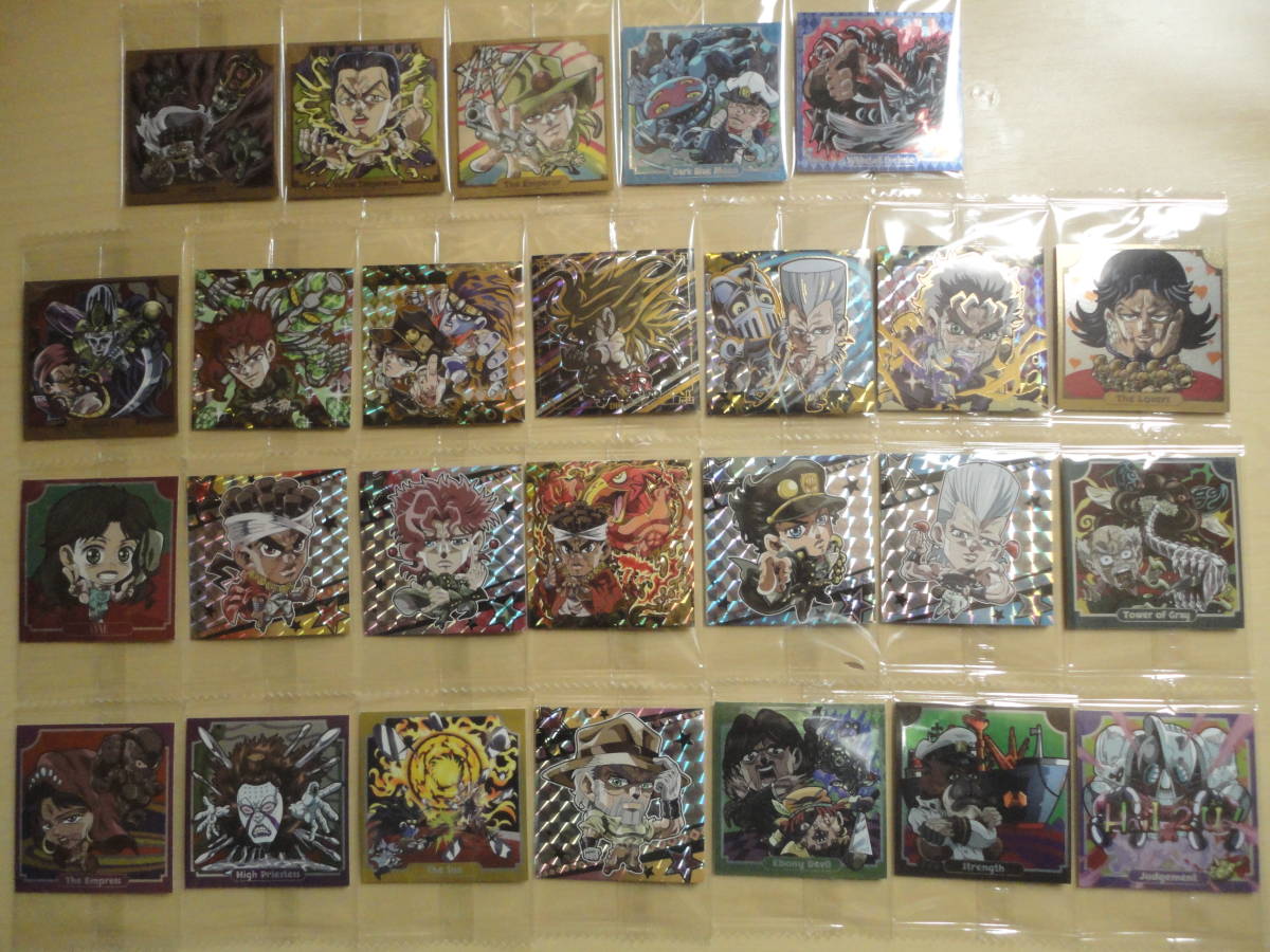 Yahoo!オークション - ほぼコンプ【SEC/JJR全種計27枚】承太郎/ディオ/...