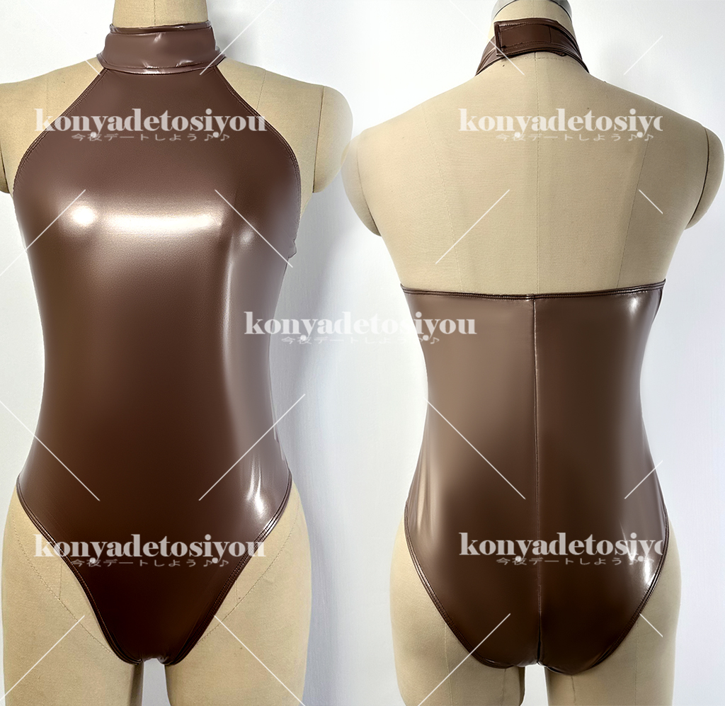 Yahoo!オークション - LJH23047金 超光沢 バックシャン ハイレグ 水着...