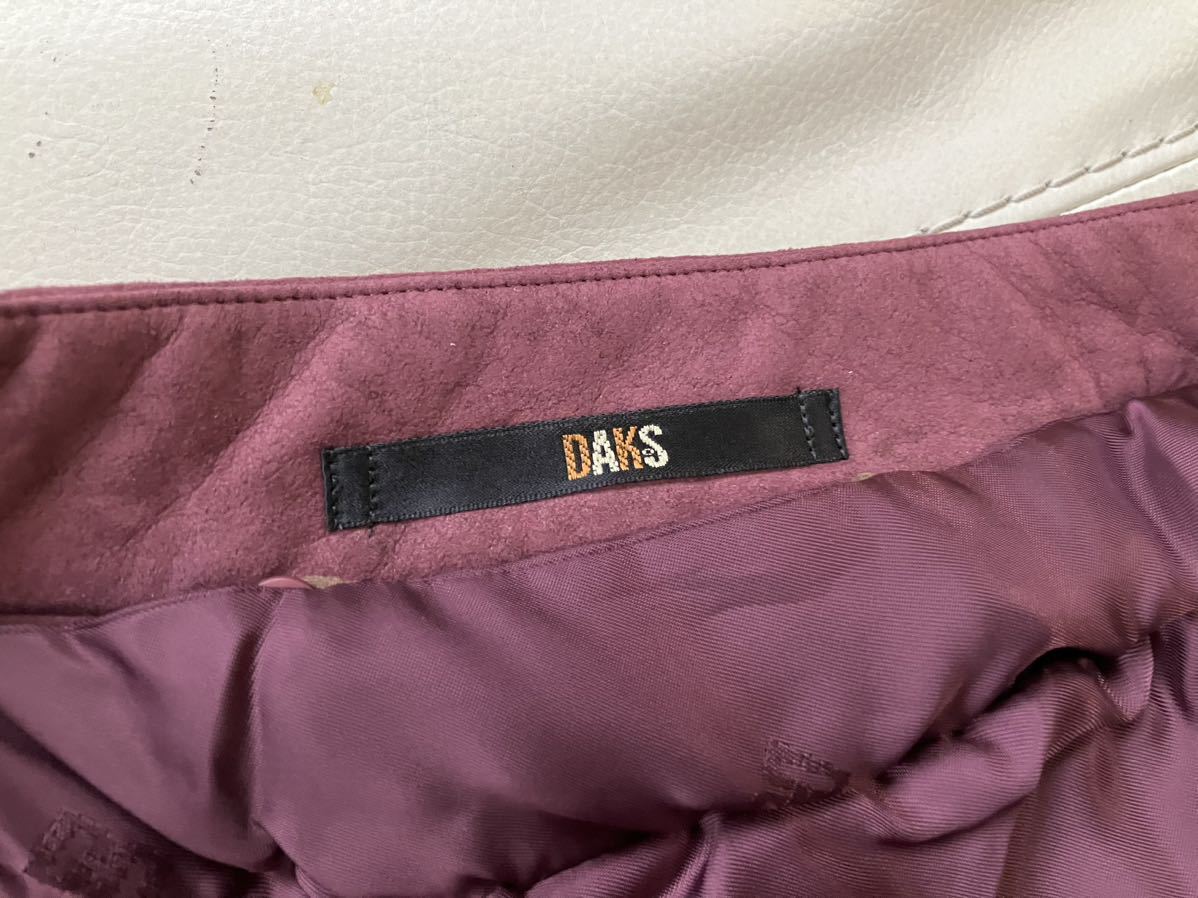 Yahoo オークション メ3918 新品 Daks ダックスファー付きベスト9ar