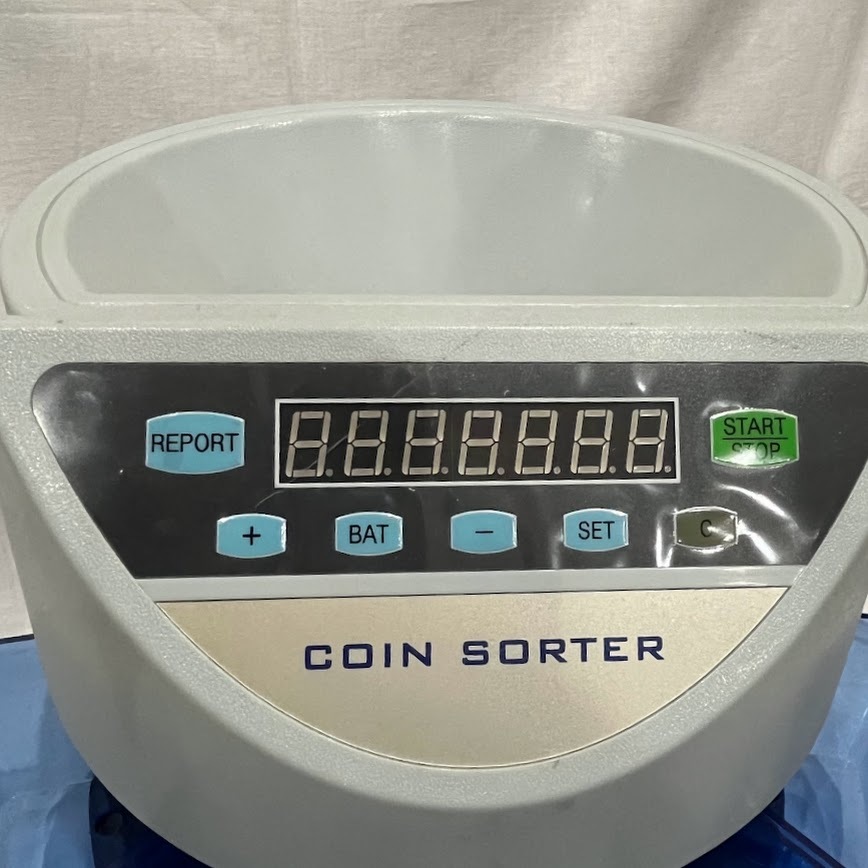 Yahoo!オークション - COIN SORTER コインカウンター NY067 自動 硬貨...