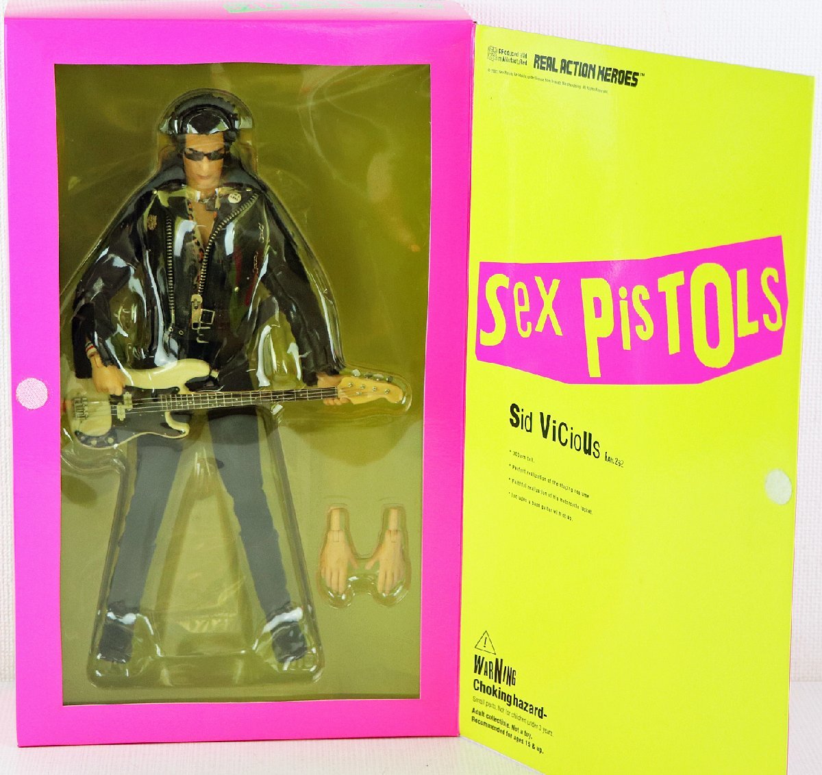 S 品 フィギュア リアルアクションヒーローズ Sex Pistols Sid Vicious シド ビシャス Real Action