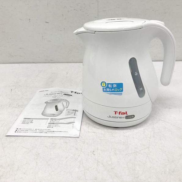 C0922YO 1220_6凹 電気ケトル 1.0L ティファール KO4421JP ジャスティン プラス ロック 転倒お湯もれロック 家電 キッチン(電気ケトル)｜売買されたオークション情報 ...