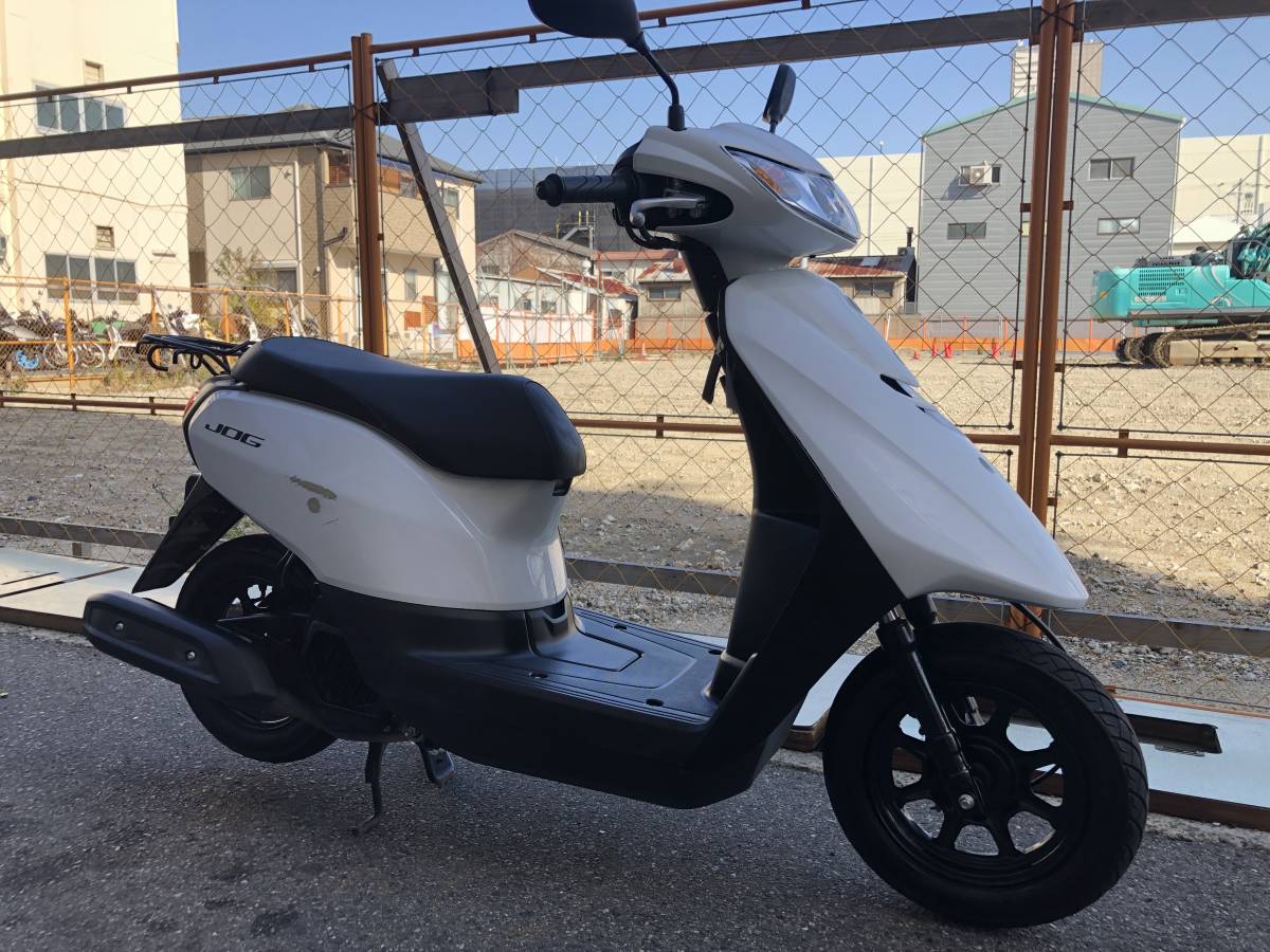 Yahoo!オークション - YAMAHA JOG AY01 ジョグ 5776km 低走行 実動 神...