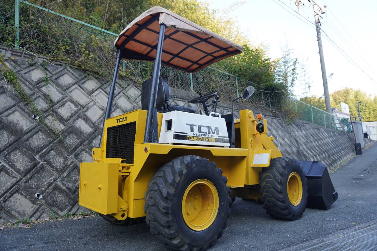 Yahoo!オークション - TCM 808 タイヤショベル ホイールローダー TCM...