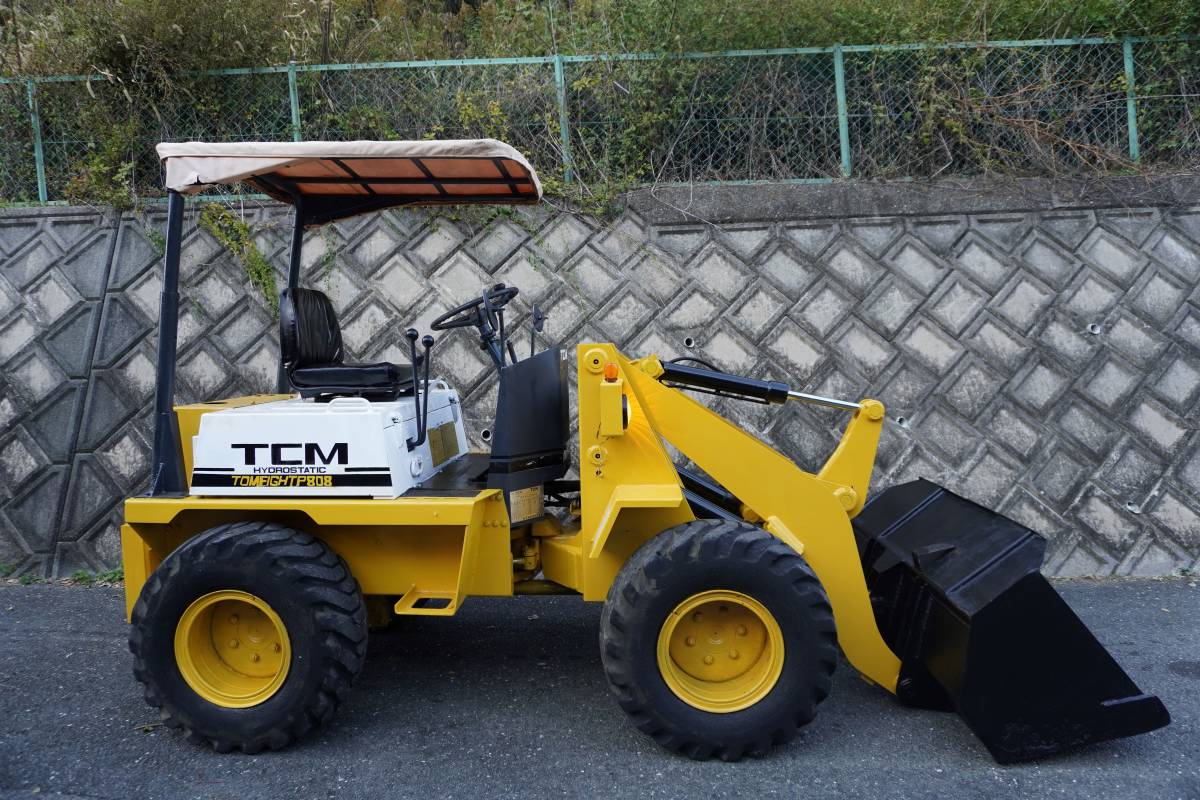 Yahoo!オークション - TCM 808 タイヤショベル ホイールローダー TCM...