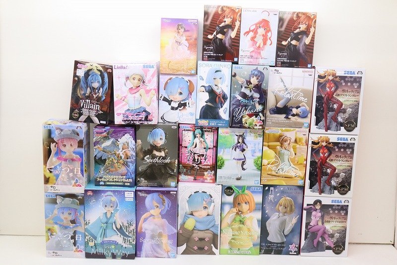Yahoo!オークション - 27JD 美少女 フィギュア プライズ 25体 まとめ ...