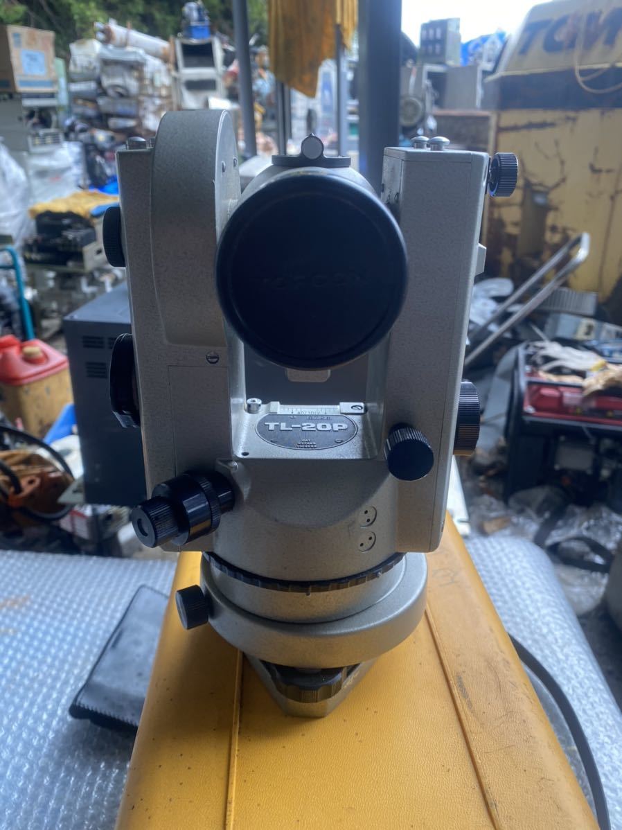 Yahoo!オークション - TOPCON THEODOLITE TL-20P (動作未確認品）