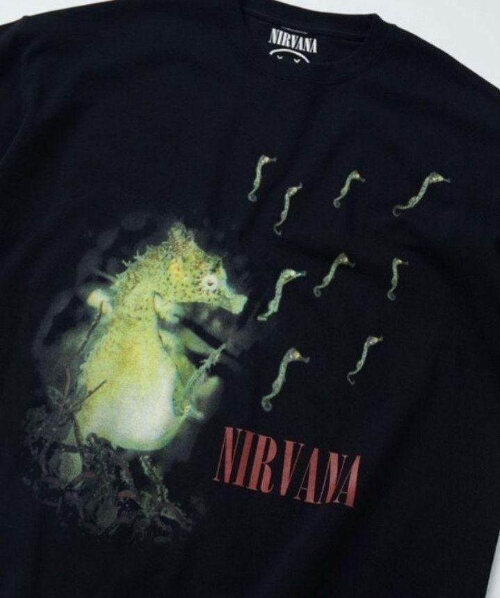 新品 NIRVANA タツノオトシゴ Tシャツ ALL APOLOGIES TEE|Yahoo 新品 NIRVANA タツノオトシゴ Tシャツ ALL APOLOGIES TEE|Yahoo