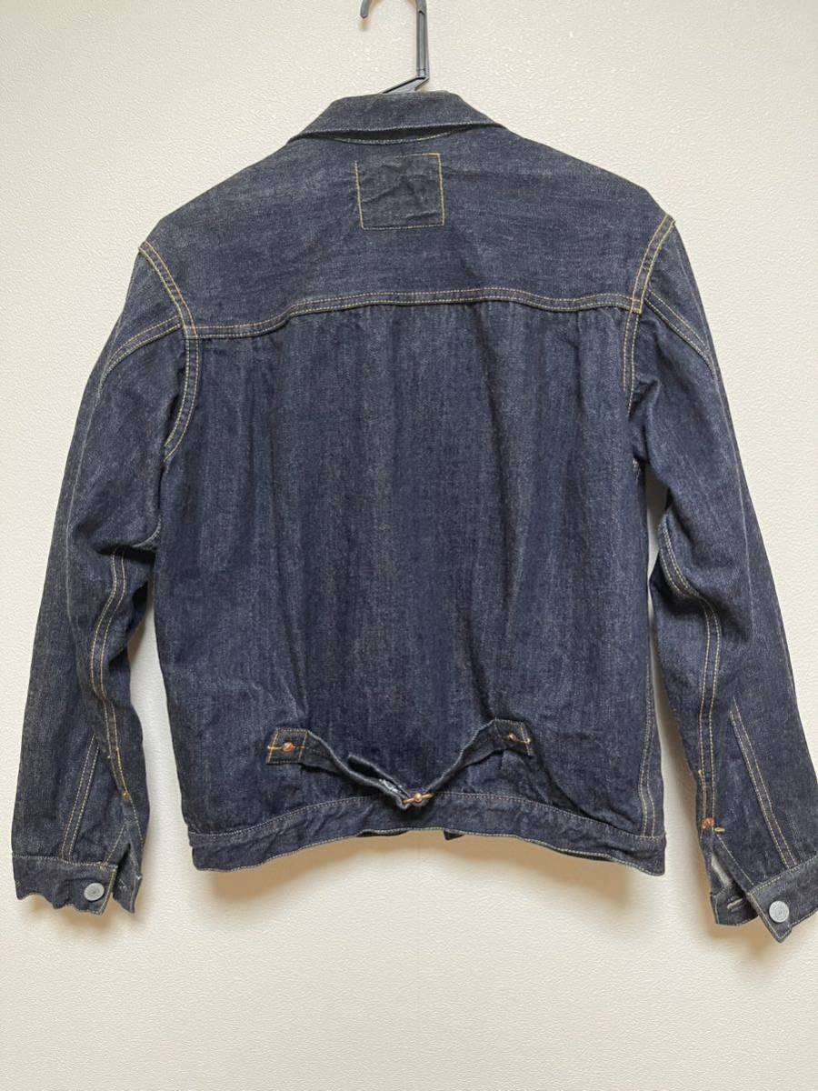 Yahoo!オークション - EVISU エヴィス 濃紺 デニムジャケット Gジャン ...