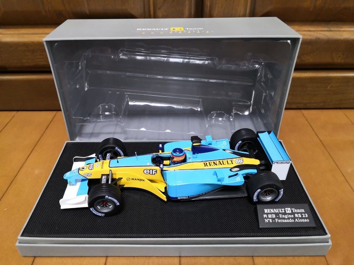 Yahoo!オークション - ルノー・R23 1/18 (RENAULT F1 Team・R23 1/18...