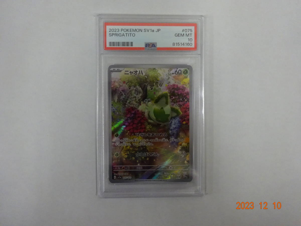 X080 PK カード ニャオハ 075/073 AR PSA10 ポケモンカード 1/0出品(シングルカード)｜売買されたオークション情報、yahooの商品情報をアーカイブ公開 ...