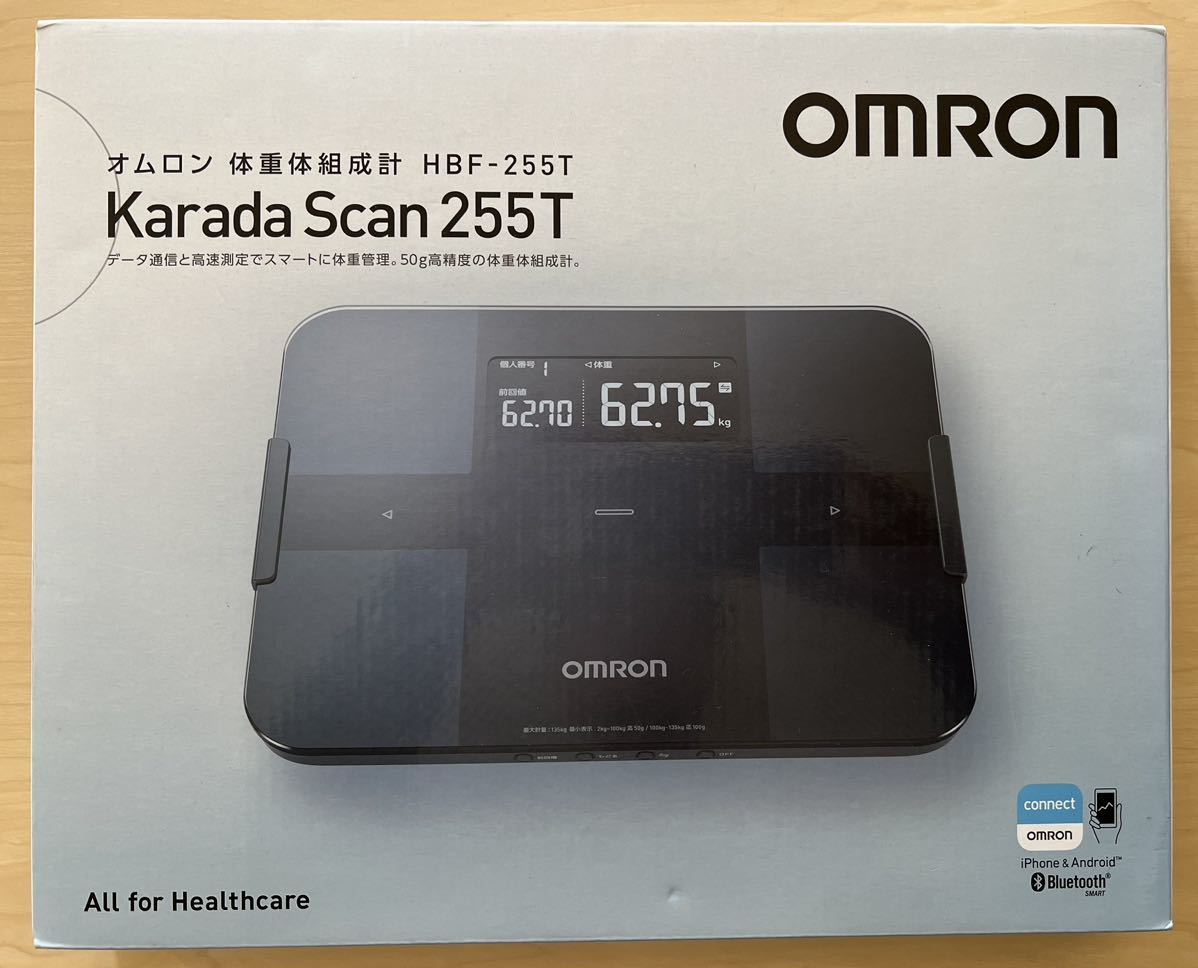 Yahoo!オークション - オムロン 体重体組成計 HBF-255T Karada Scan 25...