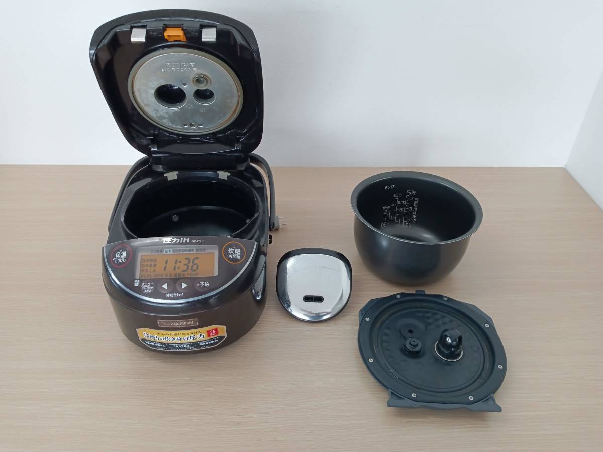 EM485 ZOJIRUSHI 象印 NP-ZG10 2019年製 圧力IH炊飯ジャー(圧力IH)｜売買されたオークション情報、yahooの商品情報をアーカイブ公開 - オークファン ...