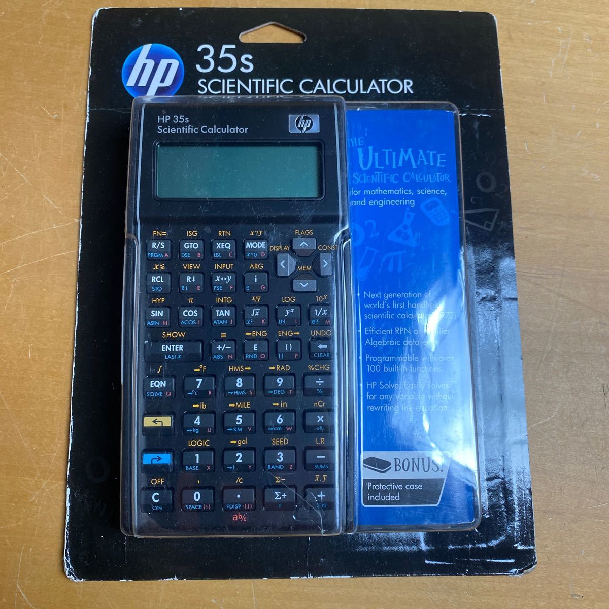 Yahoo!オークション - 関数電卓 電卓 hp 35s 保護ケース付き 並行輸入...