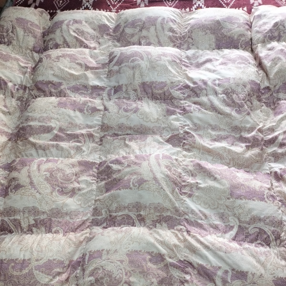 Yahoo!オークション - 羽毛掛け布団 クイーン キングサイズ ダウン推定...