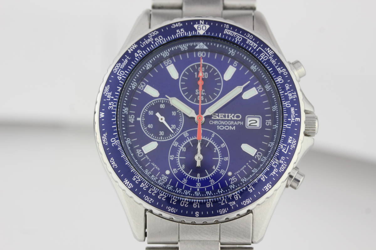 SEIKO セイコー 7T92-0CF0 クロノグラフ メンズ腕時計(その他)｜売買されたオークション情報、yahooの商品情報をアーカイブ公開 - オークファン（aucfan.com）