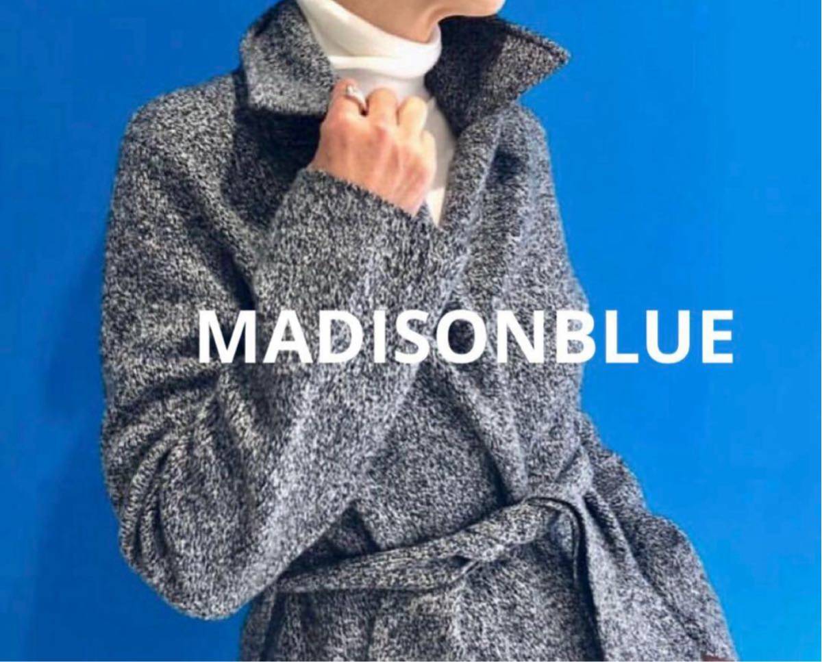 定価12万円MADISONBLUE 新品高級ウールカシミヤニットS 定価12万円MADISONBLUE 新品高級ウールカシミヤニットS