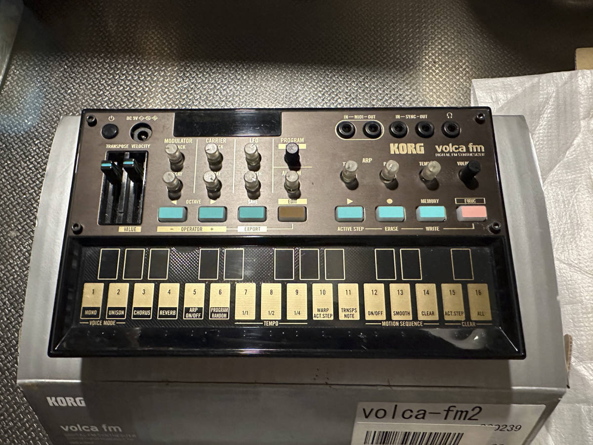 Yahoo!オークション - KORG volca fm2