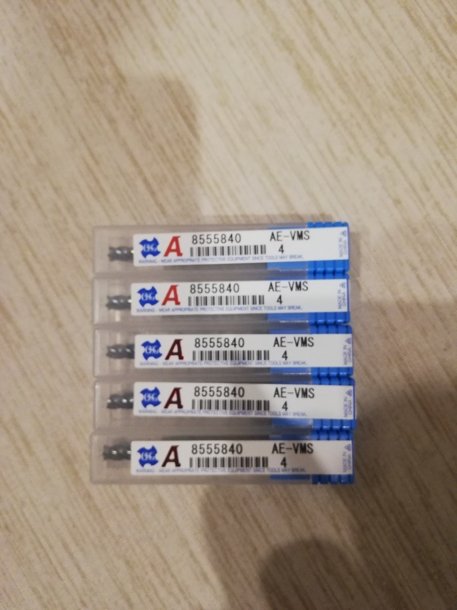 Yahoo!オークション - OSG 超硬エンドミル AE-VMS 4 5本