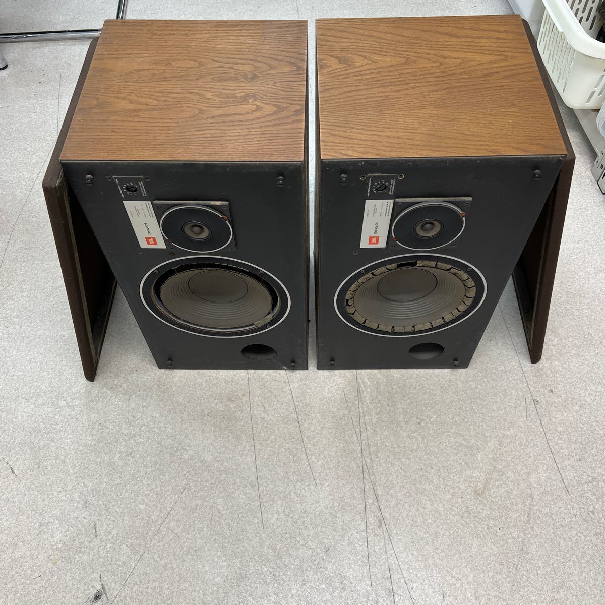 Yahoo!オークション - 引取り限定 スピーカー JBL L26 Decade 26