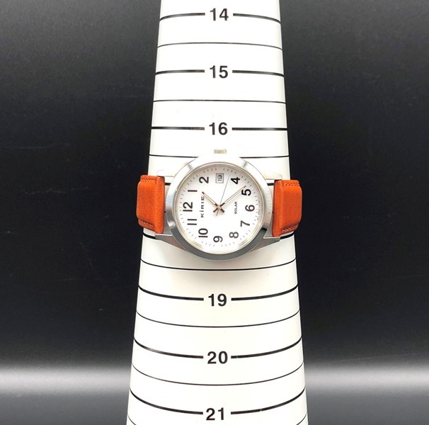 日本代購代標第一品牌【樂淘letao】－[A]時計(サ60)★[[WH-10881]]★KiRIE(キリエ)★V157-0BH0★ソーラー ラウンド デイト★稼働品★