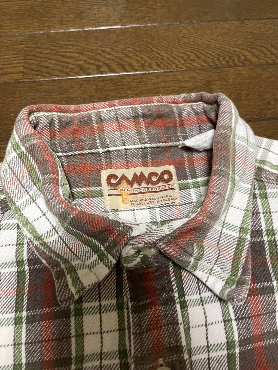 Yahoo!オークション - CAMCO カムコ ネルシャツ中古