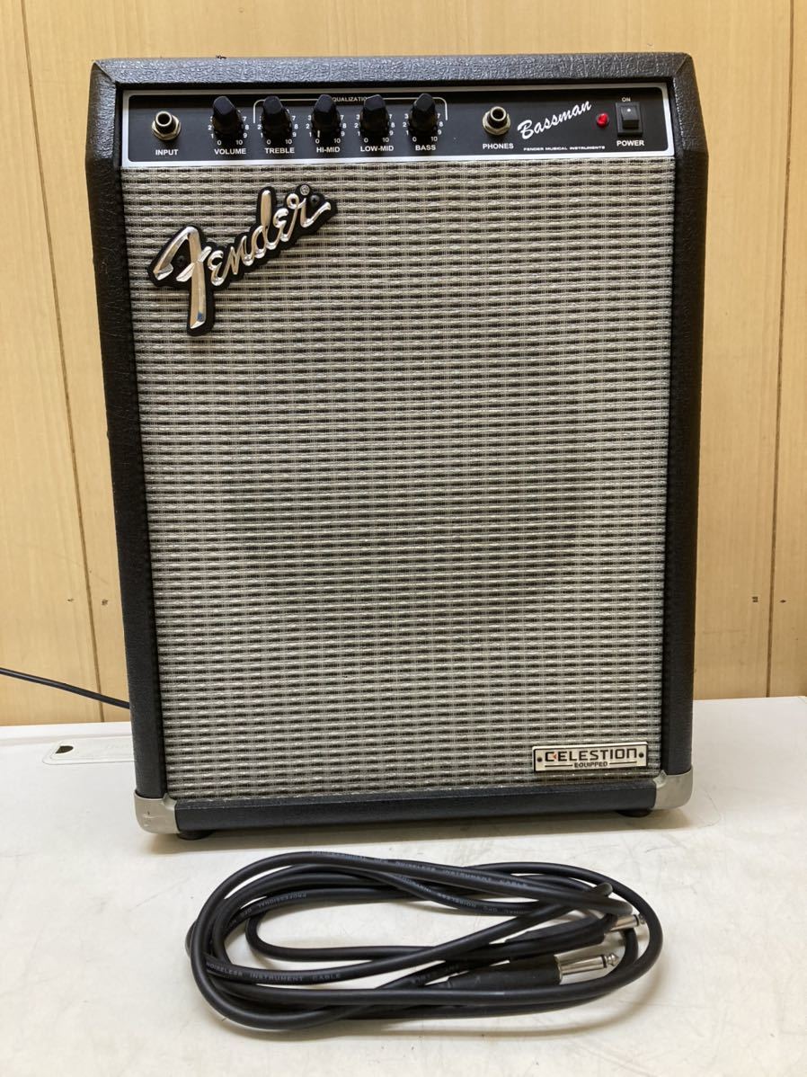 YK8583 FENDER BASSMAN BM-20 CE ベース用アンプFender ベースアンプ CLASSIC JAPAN ギターアンプ 音出し確認済 現状品 1207(コンボアンプ ...