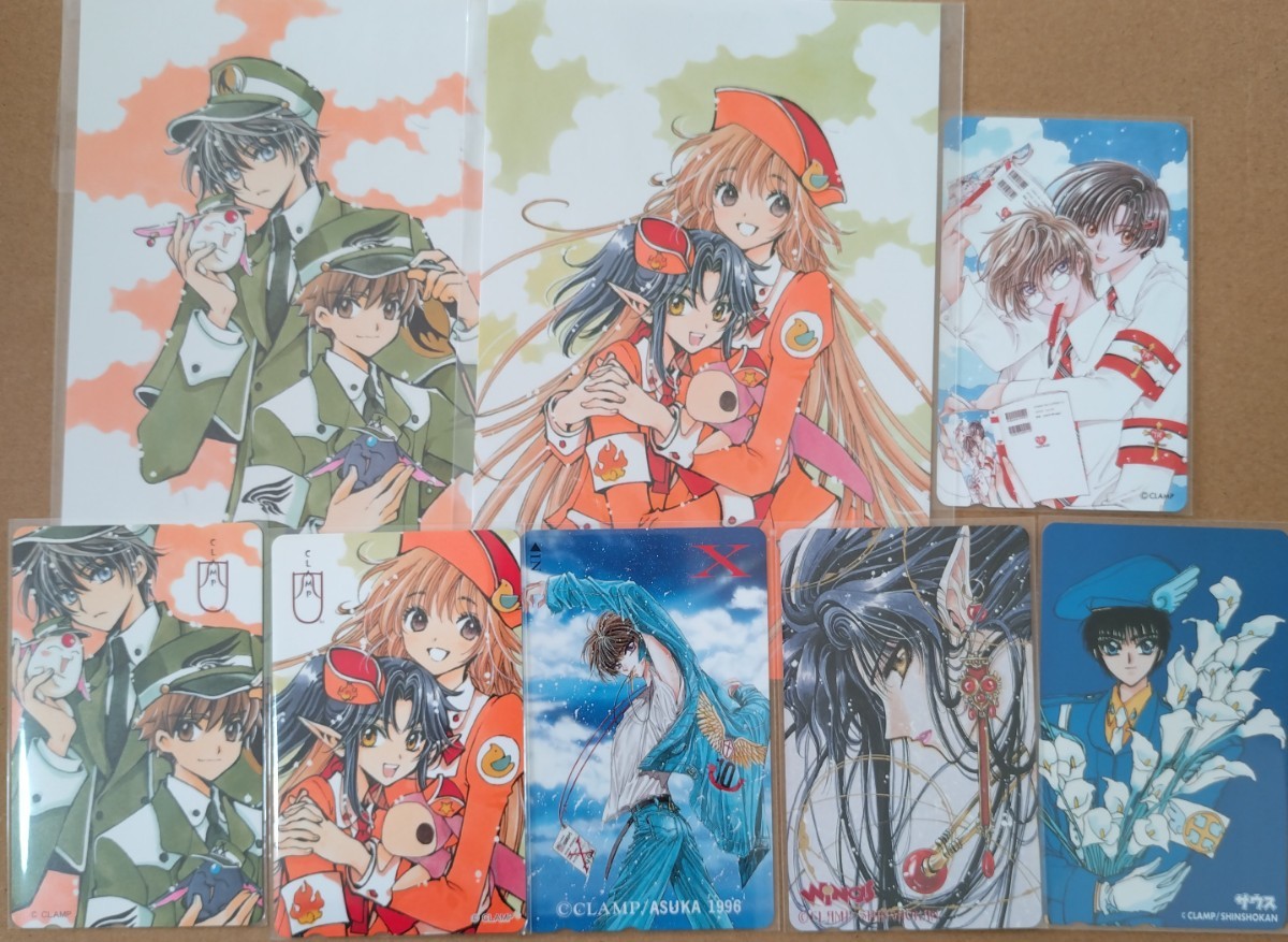 Yahoo!オークション - CLAMP テレホンカード